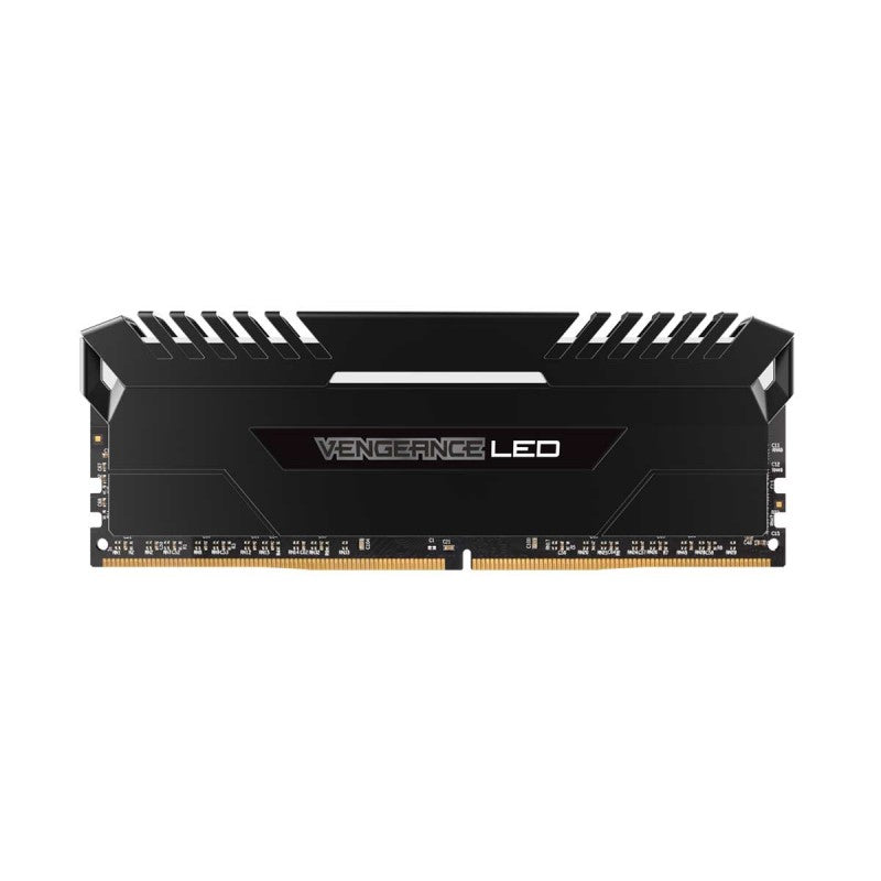 Corsair Vengeance LED 32GB (4x8GB) DDR4 3000MHz CL15 White LED Desktop ...